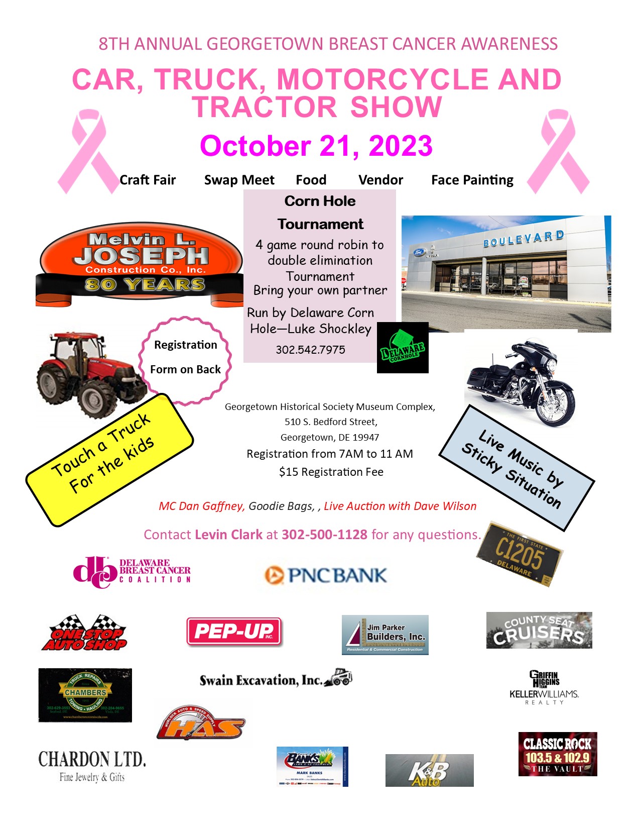 Georgetown Breast Cancer Awareness Car, Truck, Motorcycle and Tractor ...