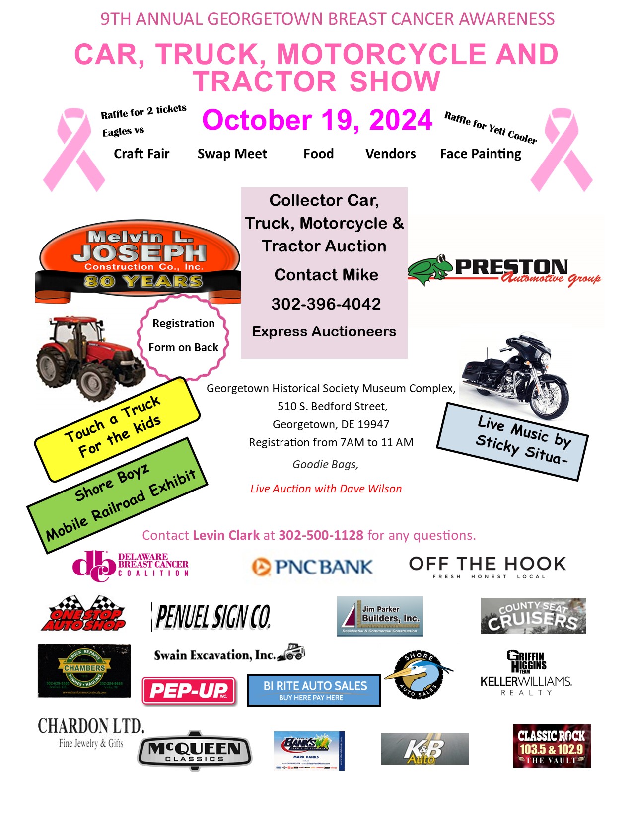 9th Annual Georgetown Breast Cancer Awareness: Car, Truck, Motorcycle ...