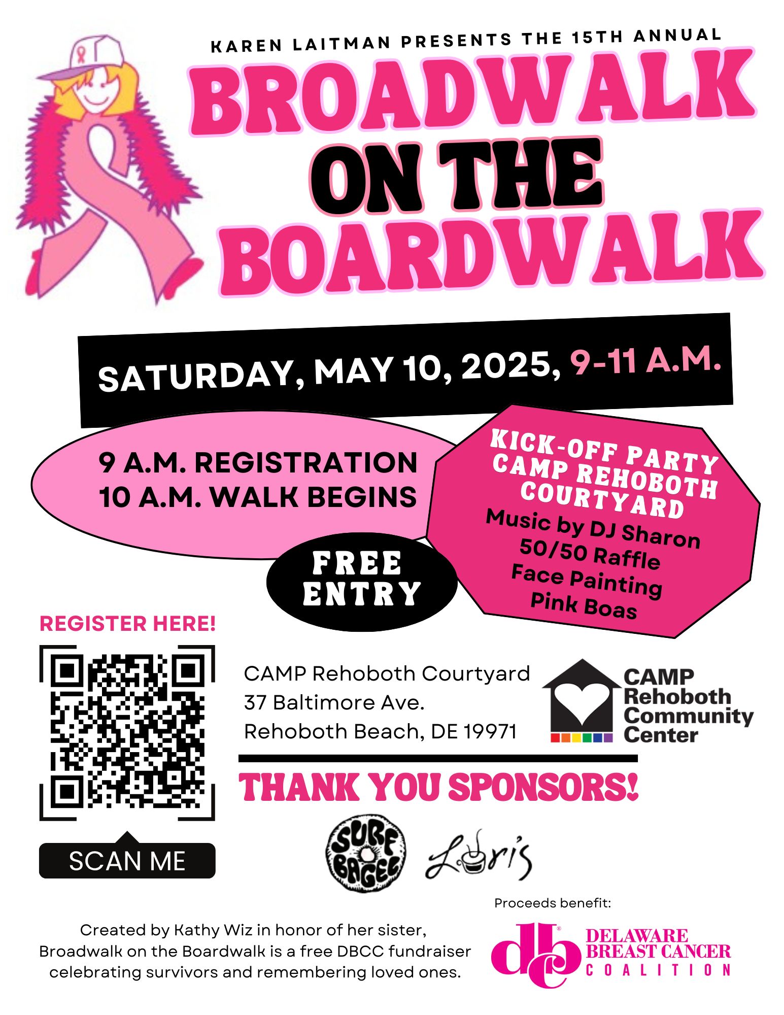 Broadwalk on the Boardwalk 2025 – Delaware Breast Cancer Coalition