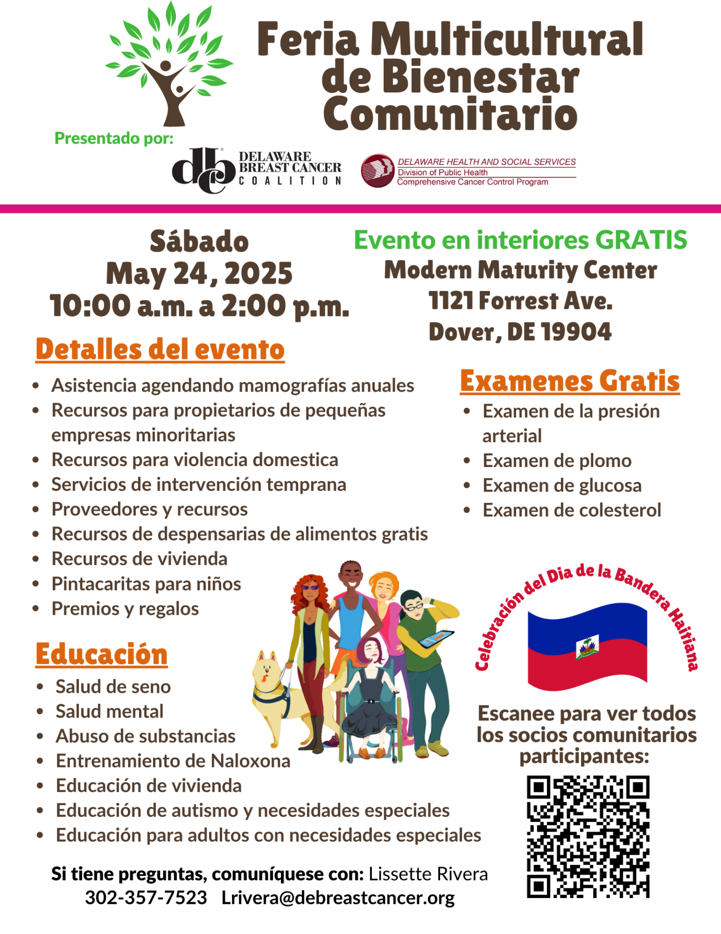 Multi-Cultural Community Wellness Fair (MCC) at the Modern Maturity ...