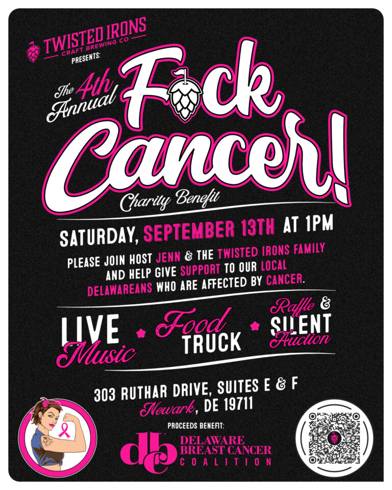 4th Annual F-Cancer Charity Benefit Party at Twisted Irons Brewing ...